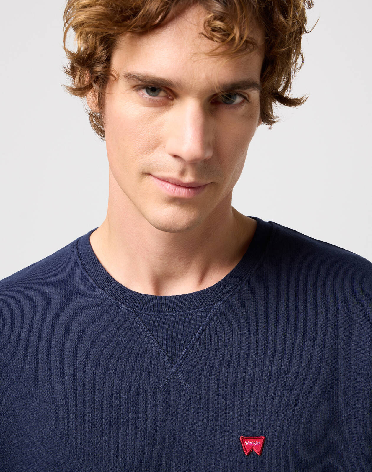 WRANGLER - BLUZA SIGN OFF CREW | sklep E-JEANSY.PL